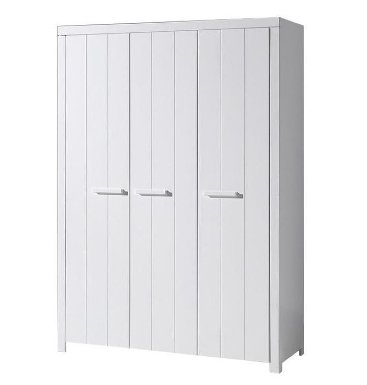 Ντουλάπα ξύλινη πεύκο 3 φύλλα Erik