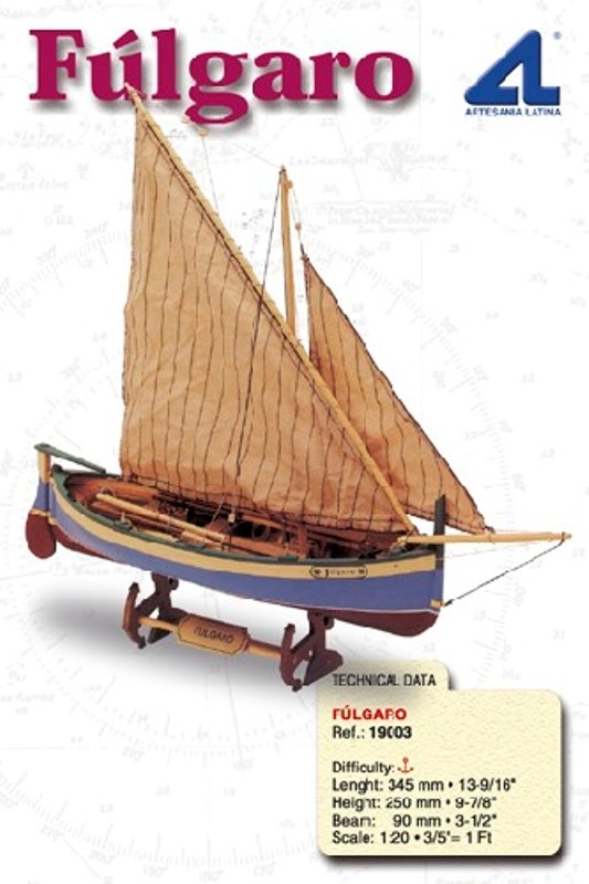 Fulgaro Model Ship Building Kit Ideal for Beginners Artesania Latina